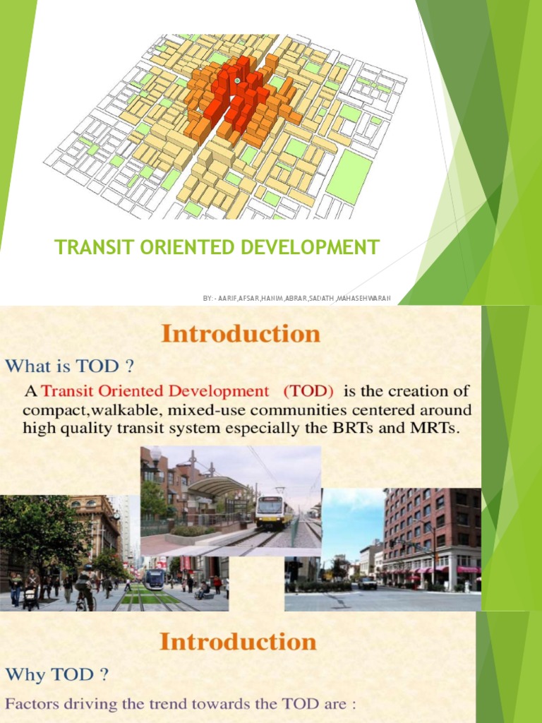 Transit Oriented Development | PDF
