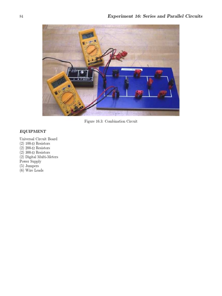 Series Parallel | PDF | Series And Parallel Circuits | Resistor