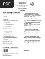Grade 10 Research Paper Template | PDF | Statistics | Survey Methodology