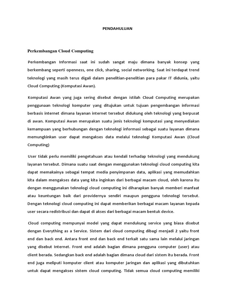 Modul Cloud Computing - Revisi - Ok | PDF