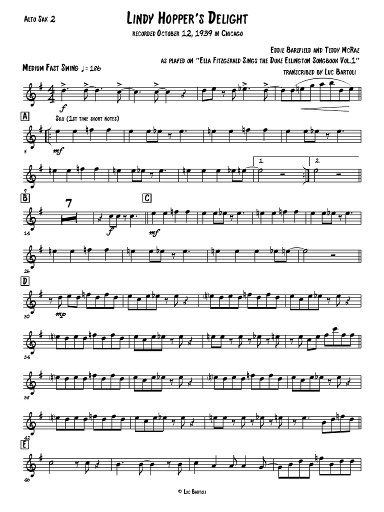 Lindy Hoppers - As2 | PDF | Divertissement (Général)