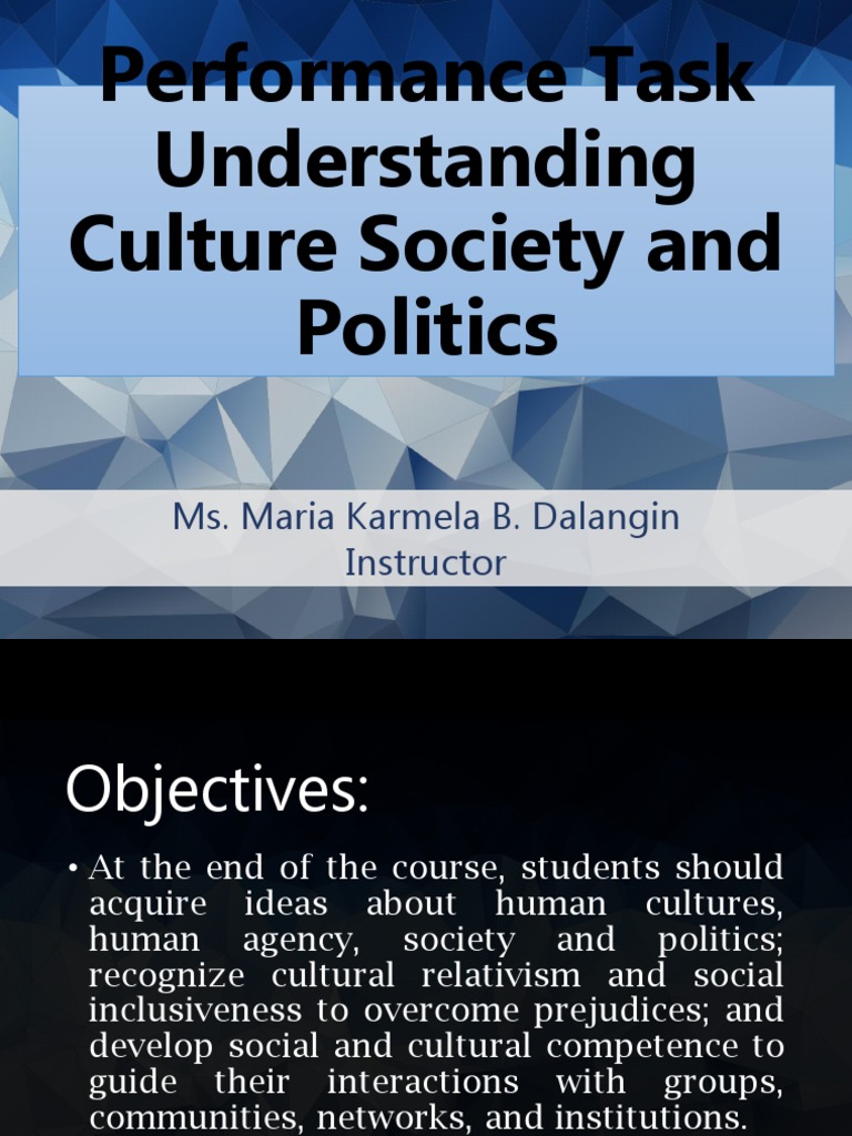 UCSP Performance Task: Seminar Design | PDF | Career & Growth