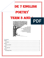 Poetry Booklet GR 9 Copy-1 | PDF | Poetry | Metre (Poetry)