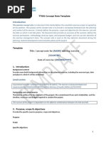 Evaluator Aide-Memoire Template | PDF | Data | Evaluation