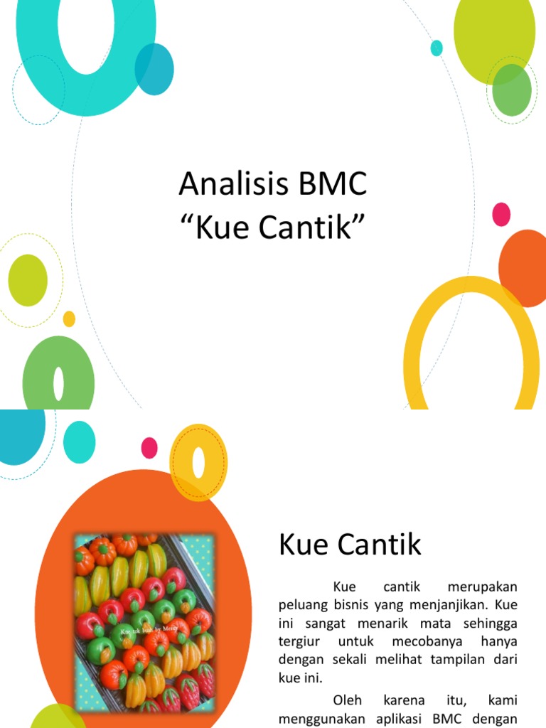 Analisis BMC Kue Cantik | PDF