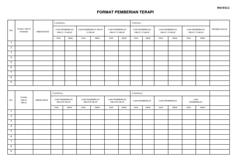 Contoh Format Injeksi | PDF