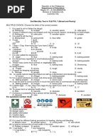 BPP 1st Quarter Exam Questions | PDF | Baking | Flour