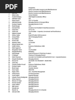 IRDAI Life Insurers List in India | PDF | Financial Services | Insurance