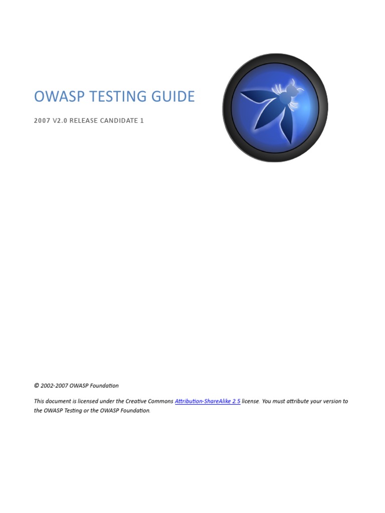 Owasp | Download Free PDF | Vulnerability (Computing) | Computer Security