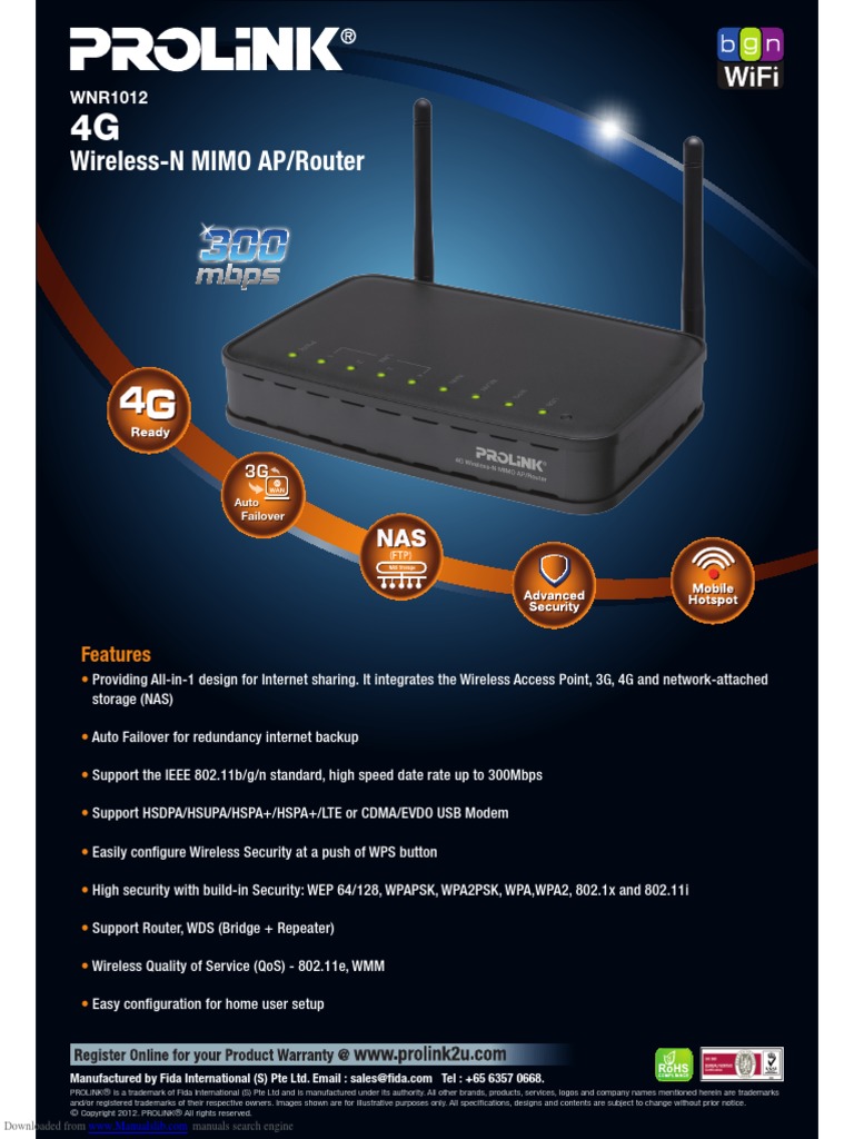 WNR 1012 | Download Free PDF | Wi Fi | Ieee 802.11
