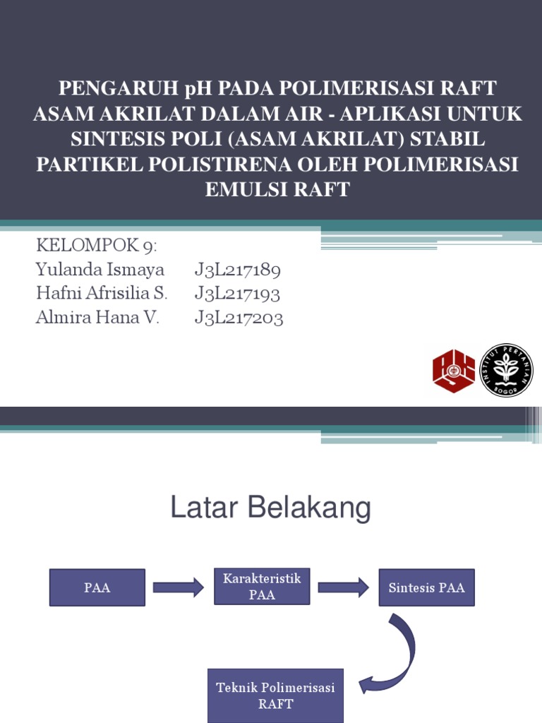 Polimer Raft Kelompok 9 | PDF