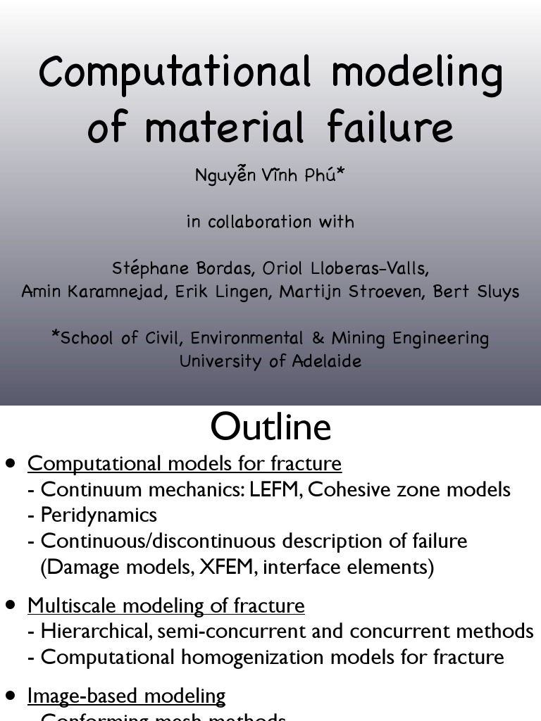 Computational Fracture Mechanics | PDF | Fracture Mechanics | Fracture
