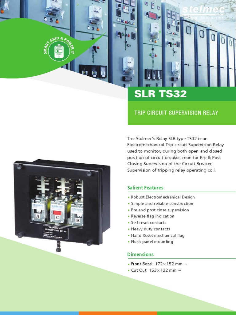 Trip Relay | PDF | Relay | Electrical Equipment