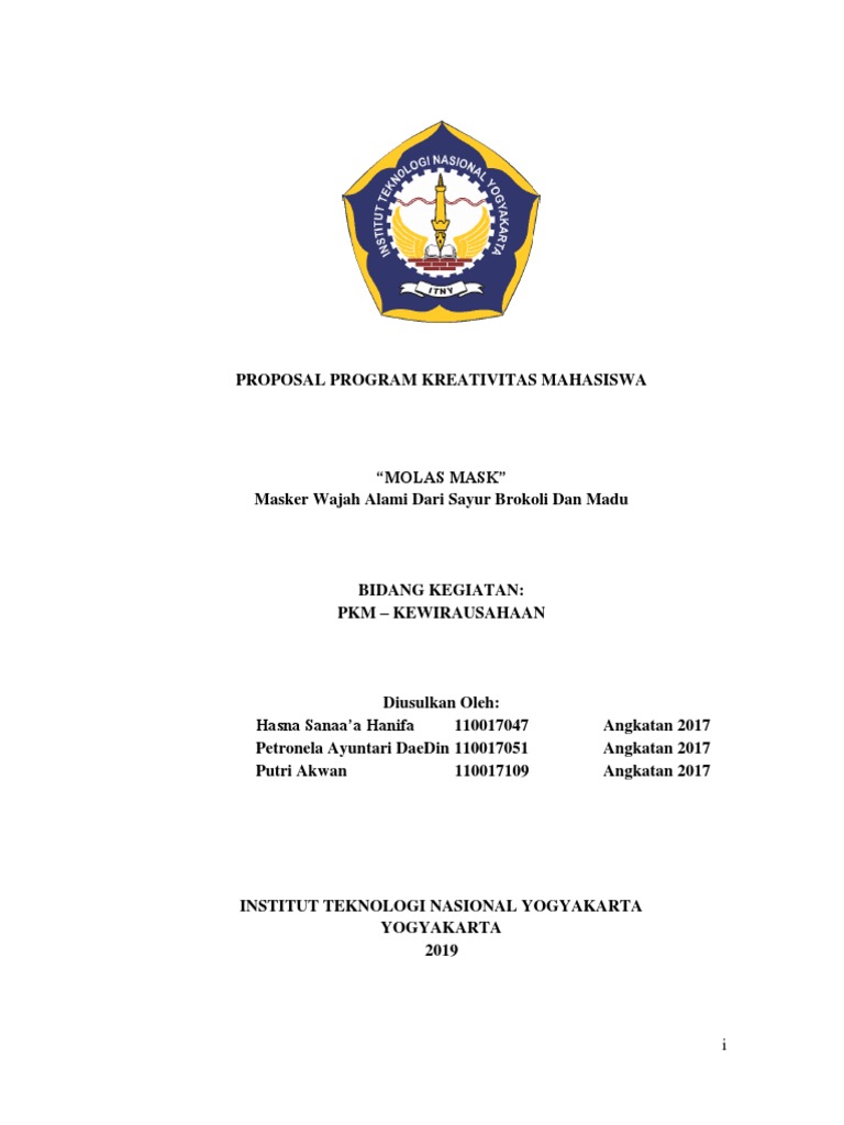 Template PKMK Itny | PDF | Karier & Perkembangan | Bisnis