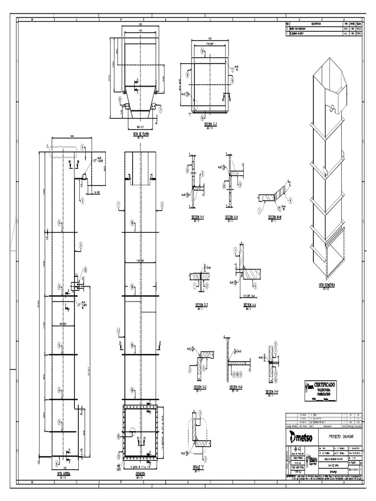 Plano Celda RCS 100 | PDF
