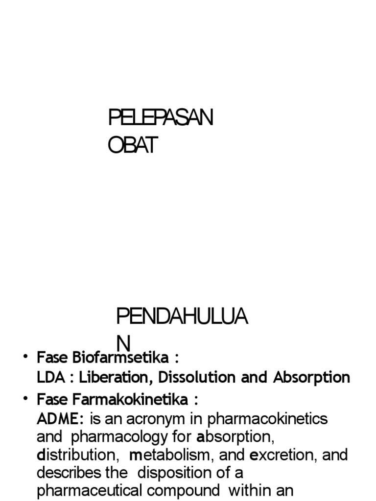 Profil Disolusi Obat dan Analisis Data | PDF | Kesehatan Holistik ...