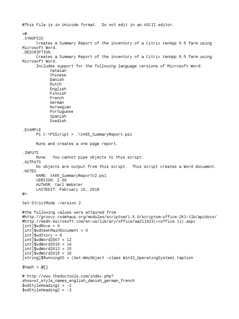 XA65 SummaryReportV2 | PDF | Microsoft Word | Load Balancing (Computing)