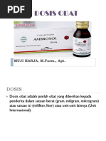 Perhitungan Dalam Resep Racikan Puyer Dan Sirup | PDF