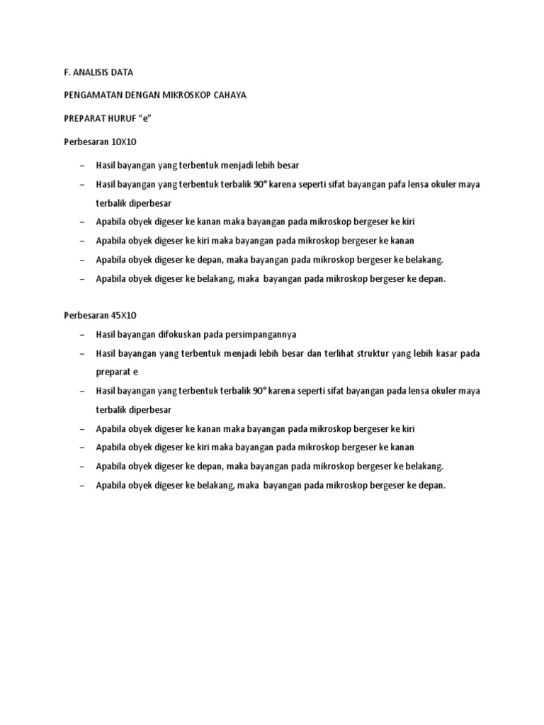 Analisis Teklab | PDF