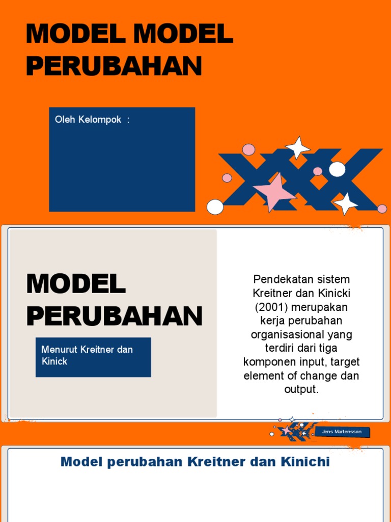 Model Perubahan | PDF | Karier & Perkembangan