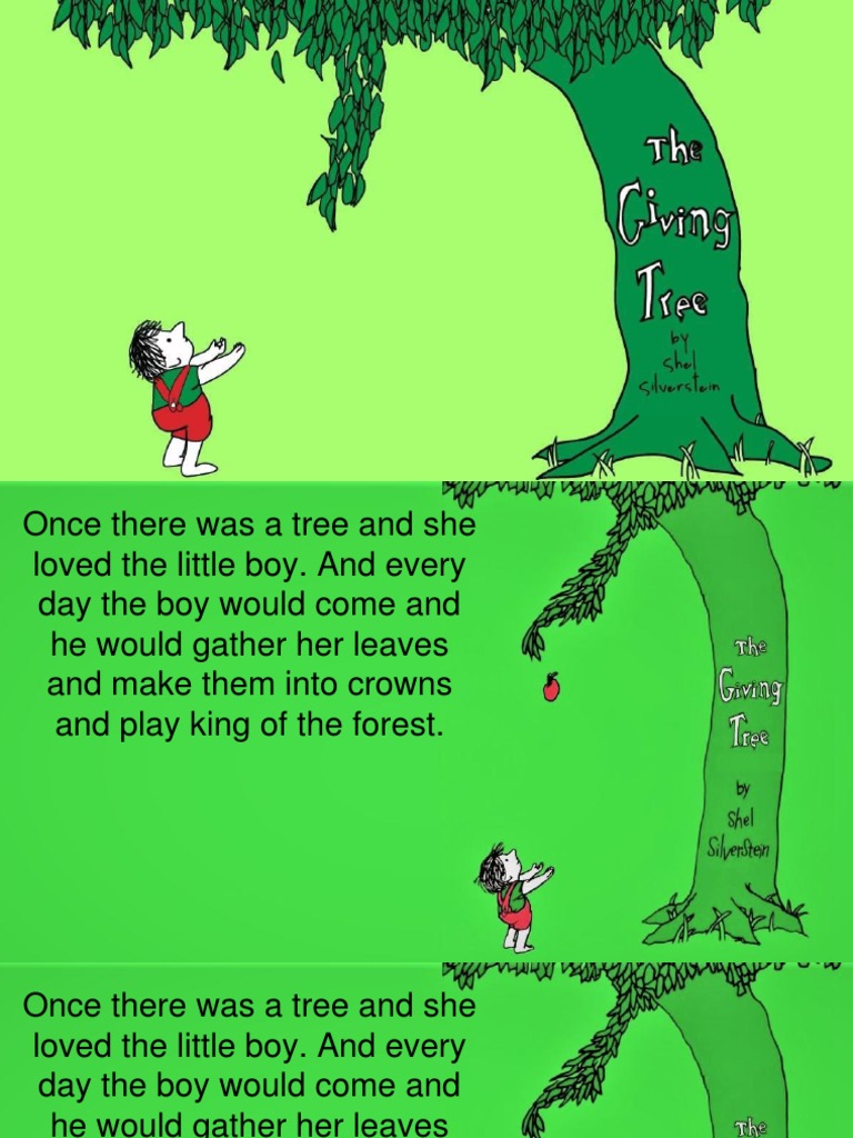 The Giving Tree: A Story of Love | PDF | Trees