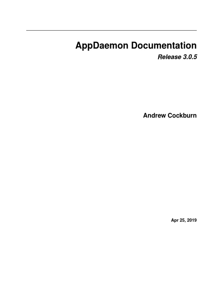 Appdaemon PDF | PDF | Command Line Interface | Computer File