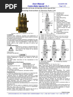 Lincoln SL-V Injector | PDF | Piston | Valve