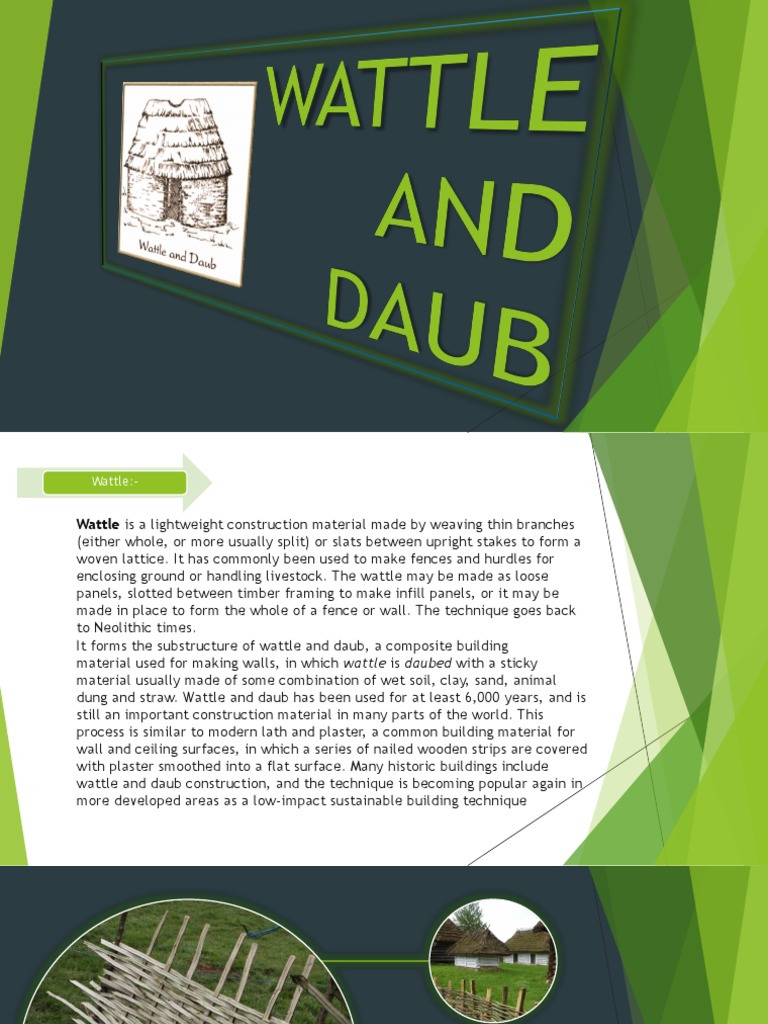 An In-Depth Look at Wattle and Daub Construction Techniques | PDF ...
