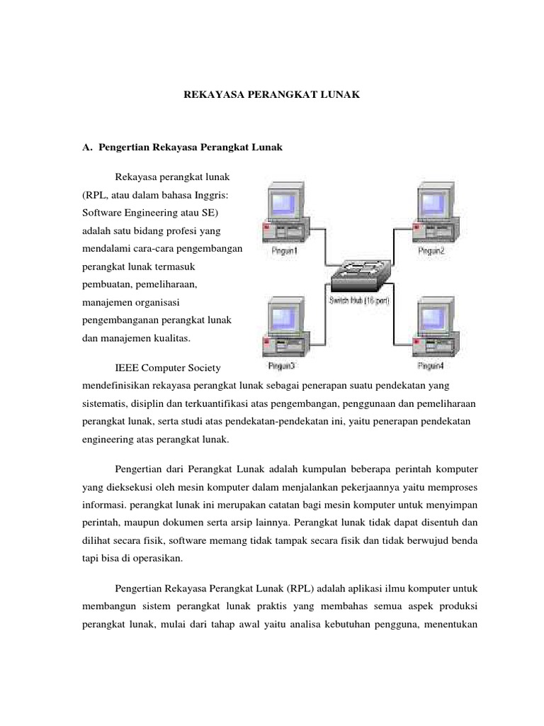 Rekayasa Perangkat Lunak | PDF