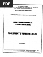 Plan d'Aménagement Urbain 2024-2025 | PDF | Urbanisme