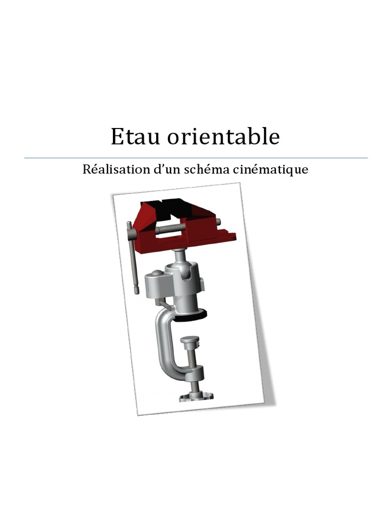 Etau Orientable PDF | PDF | Enseignement des mathématiques | Science