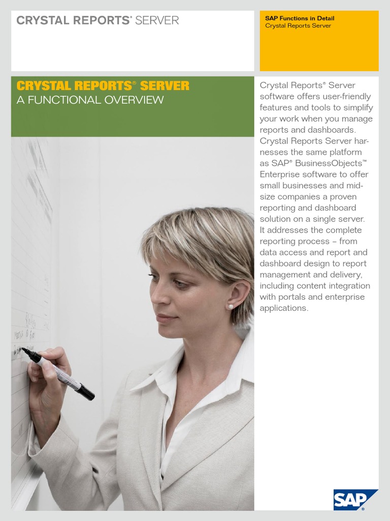 Crystal Report Server PDF | PDF | Web Application | Databases