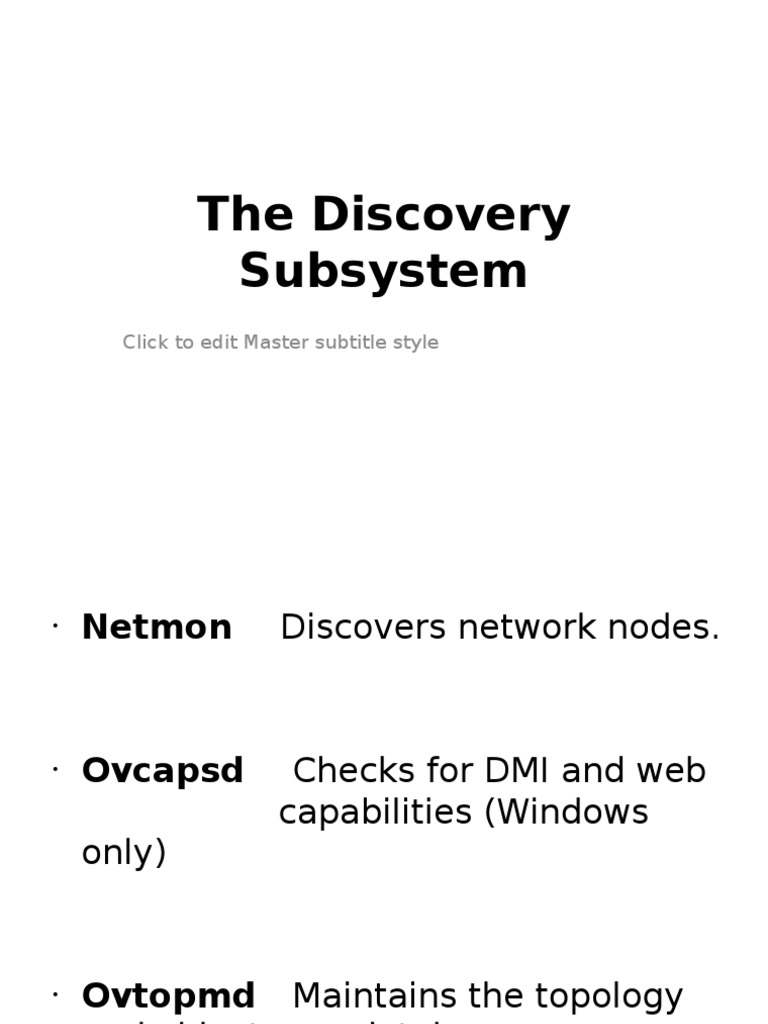 Network Node Discovery Processes | PDF | Network Topology | Computer ...