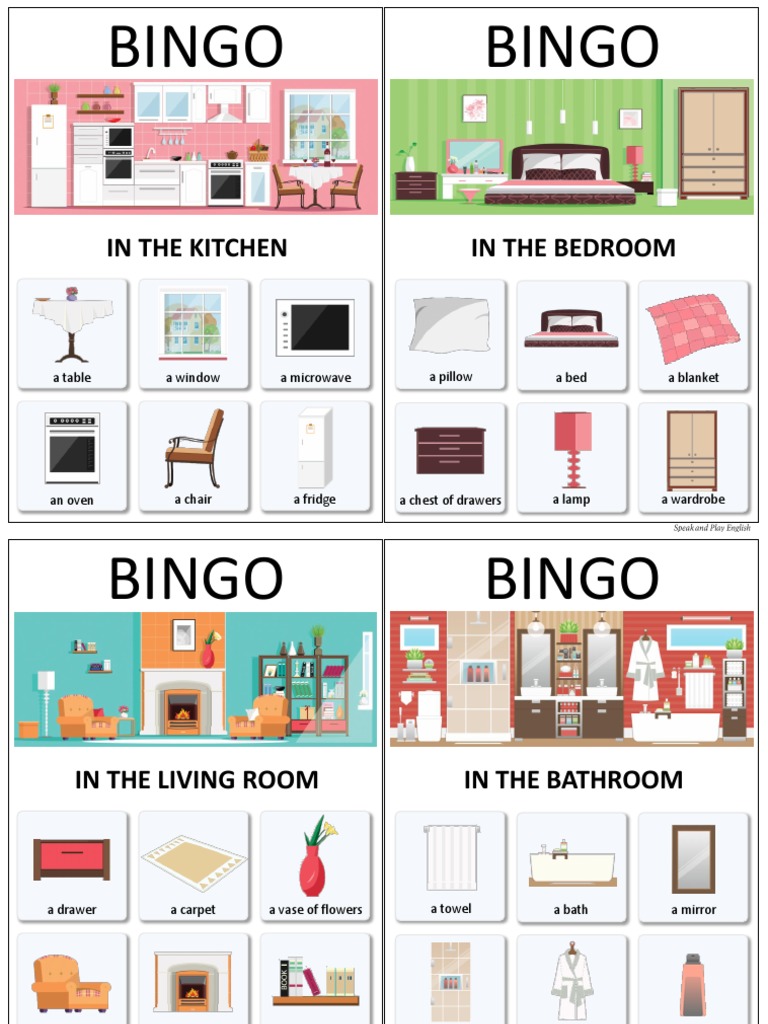 Bingo House and Furniture | PDF