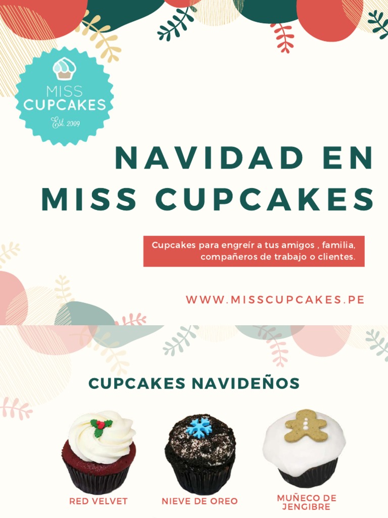 Cupcakes Navideños en Miss Cupcakes | PDF
