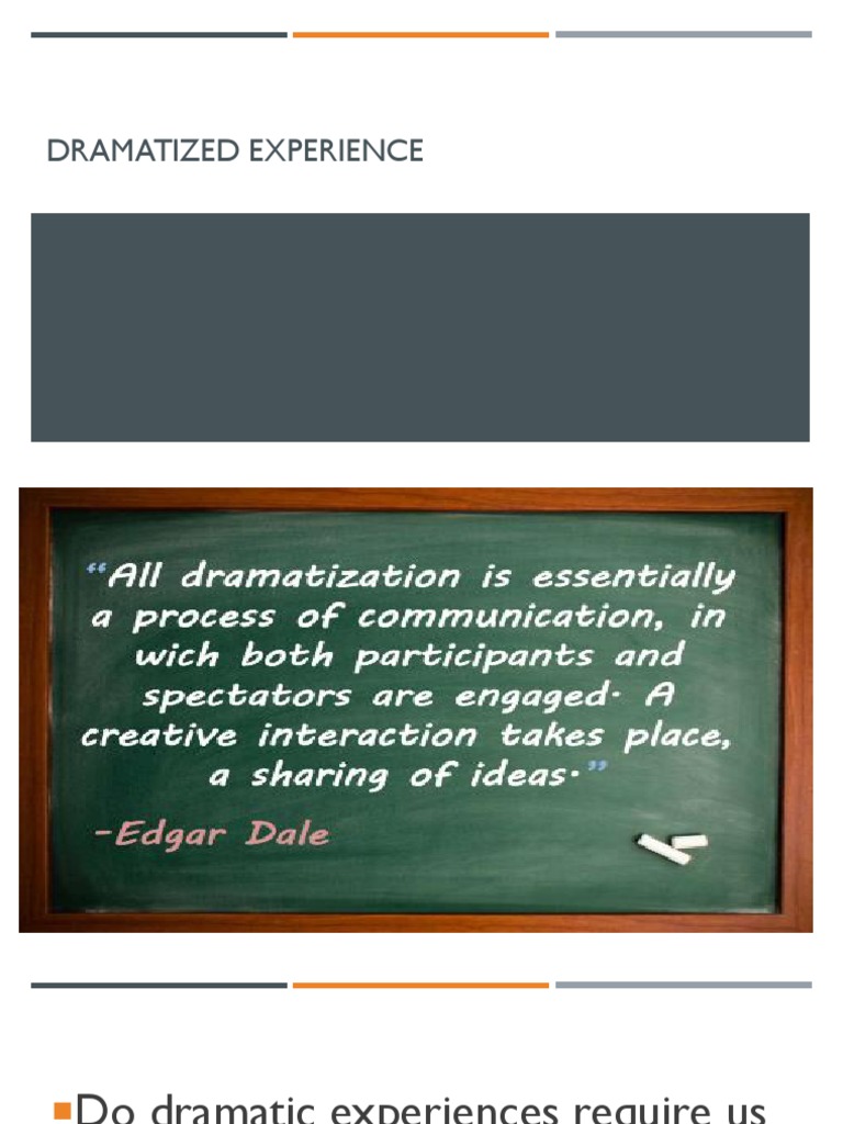 Dramatized Experience-Group 2 | PDF | Puppets | Actor