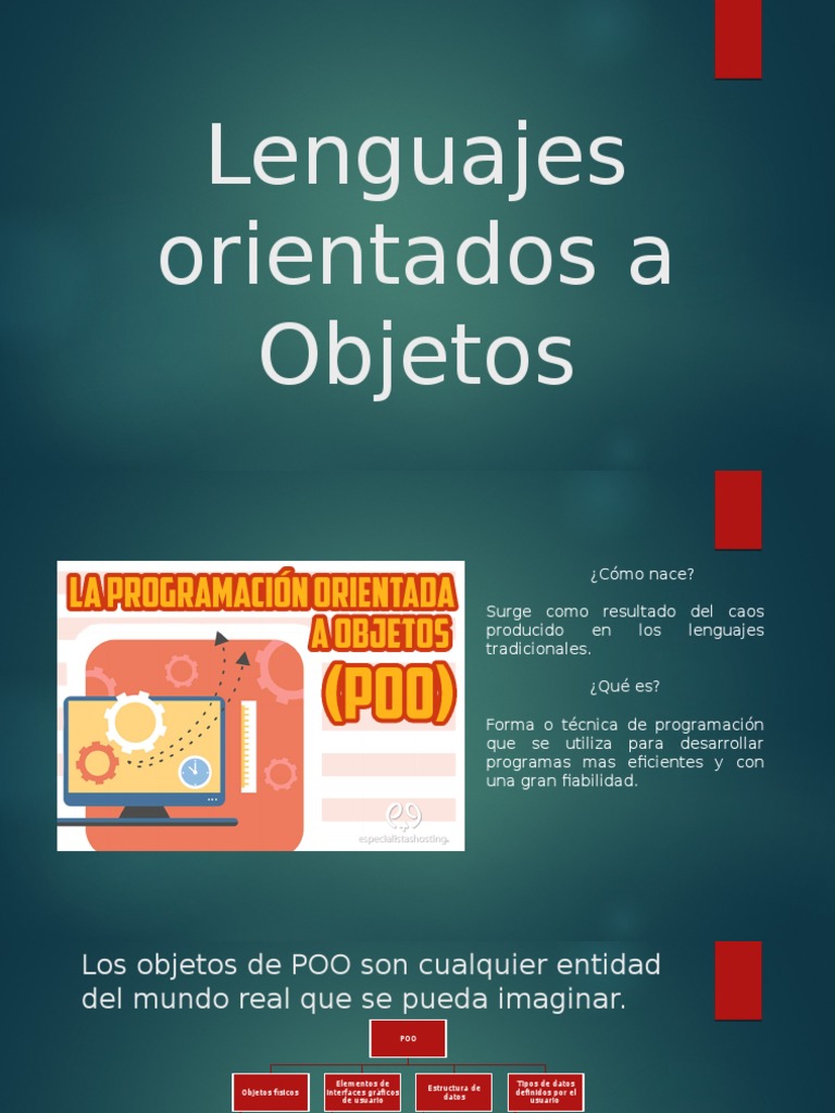 Lenguajes Orientados A Objetos | PDF | Programación orientada a objetos ...
