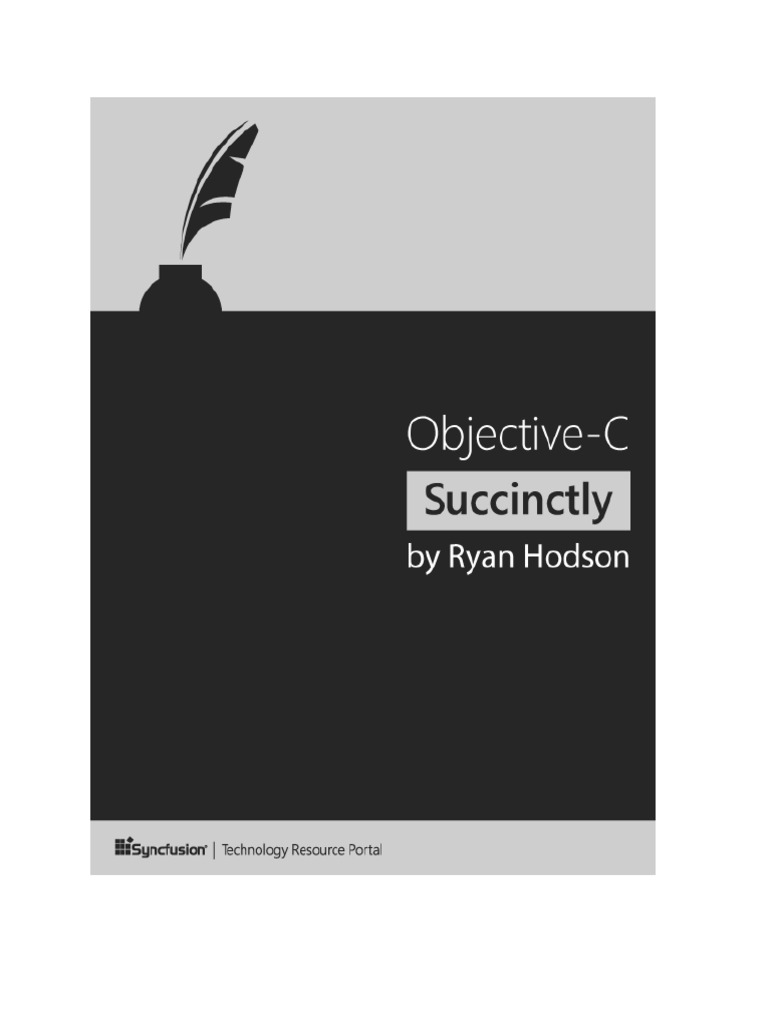 Objective C Succinctly Pdf Pdf Objective C Class Computer Programming