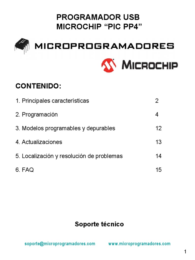 Manual Programador Pics | PDF | Microcontrolador | Programa de computadora