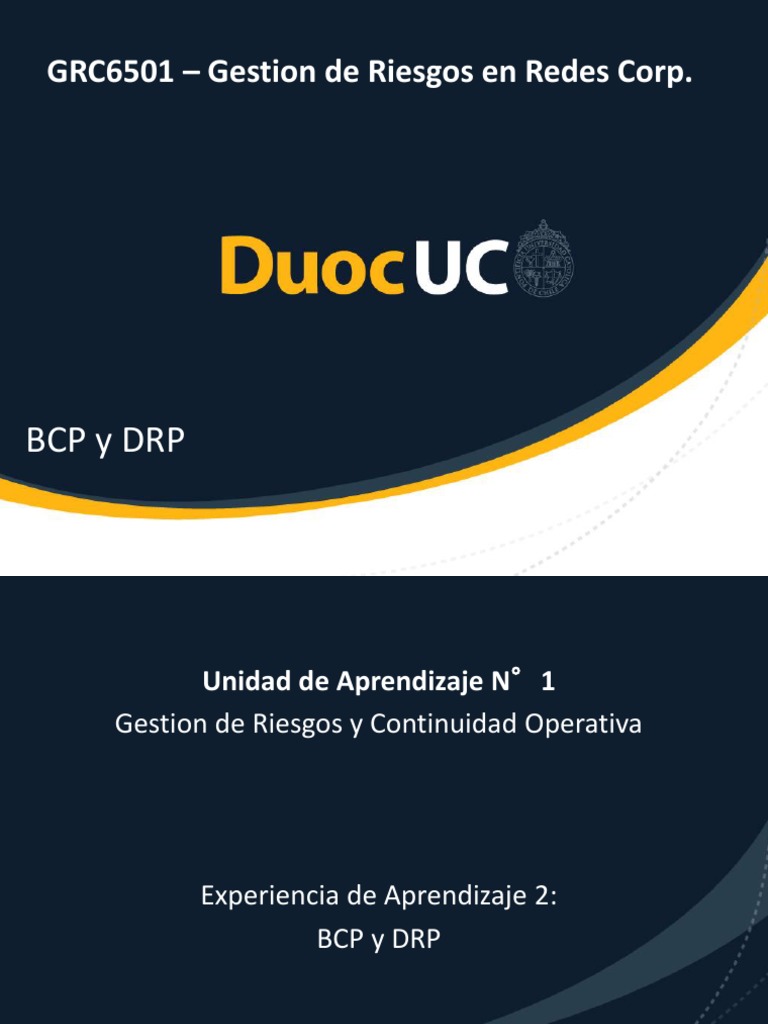 BCP DRP | PDF | Archivo de computadora | Auditoría
