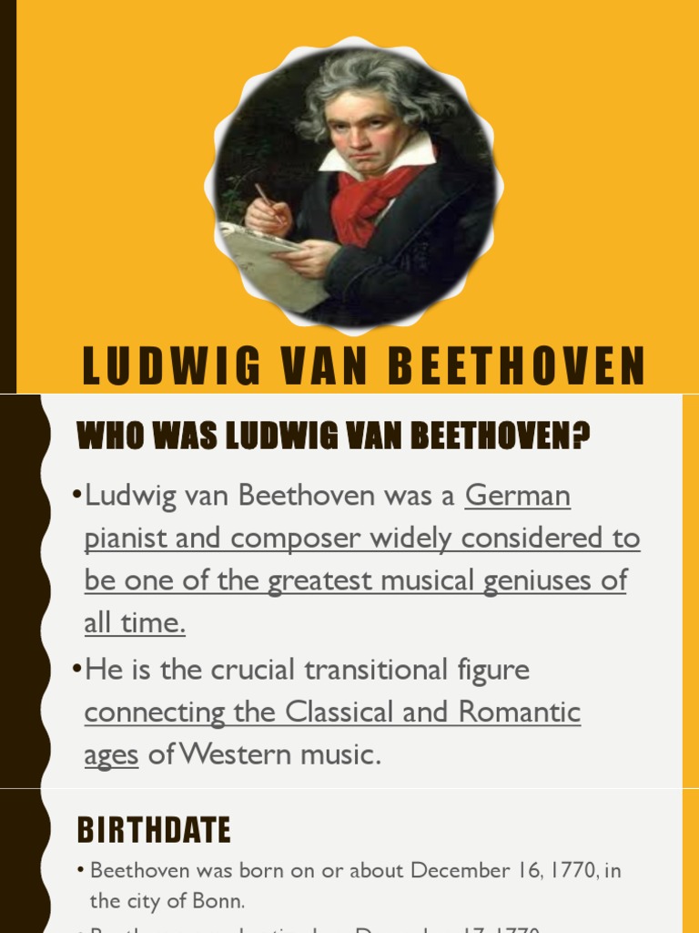 Ludwig Van Beethoven 2 | PDF | Ludwig Van Beethoven | Musical Compositions