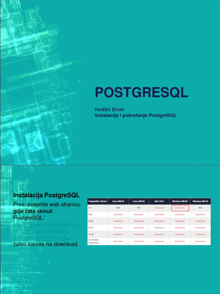 Postgre SQL | PDF