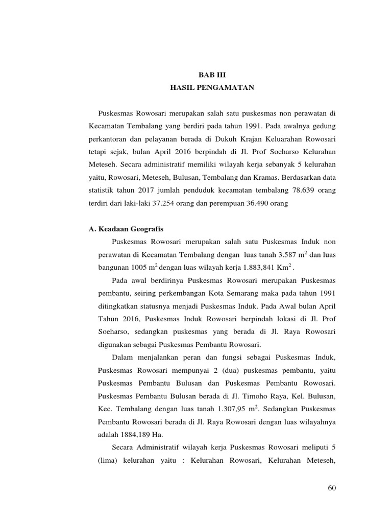 Laporan PBL Bab III | PDF