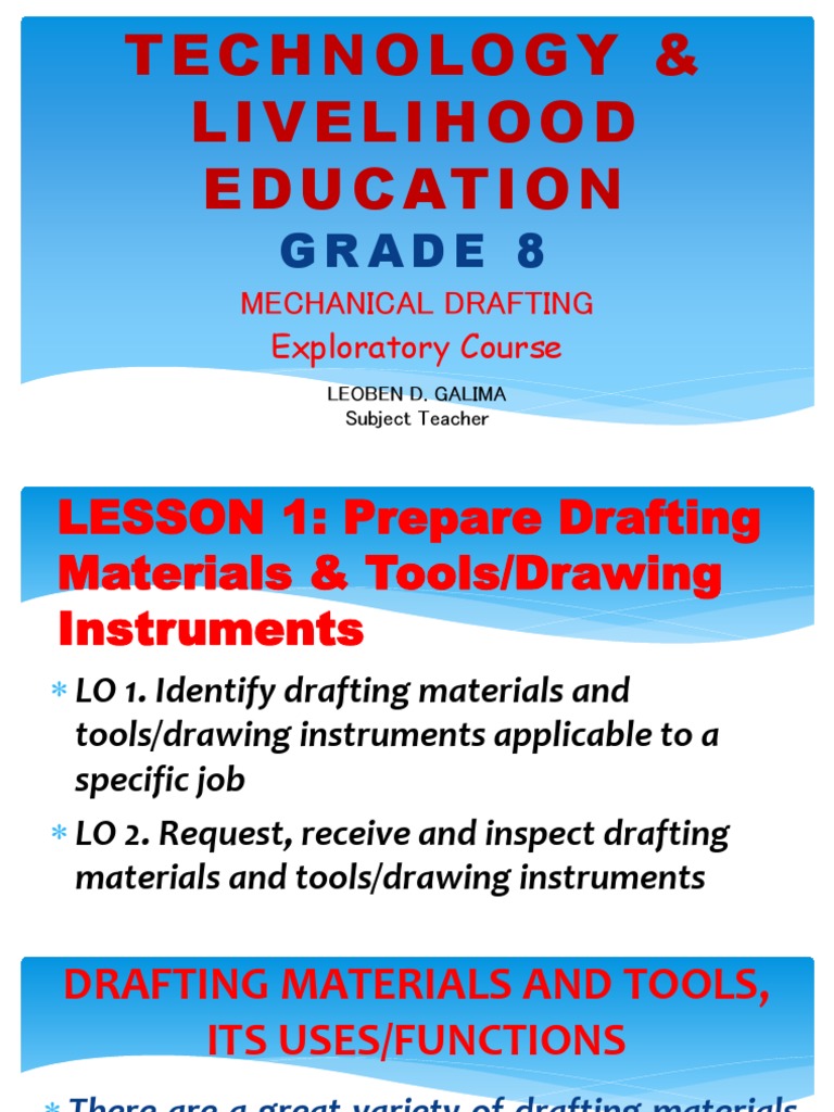 TLE GRADE 8.pptx | Drawing | Technical Drawing