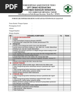 Form Ikl Puskesmas | PDF