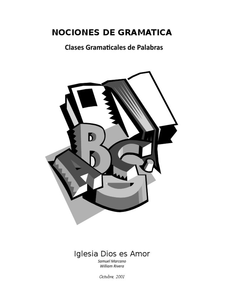 Guia de Gramática Clase | PDF | Verbo | Sustantivo