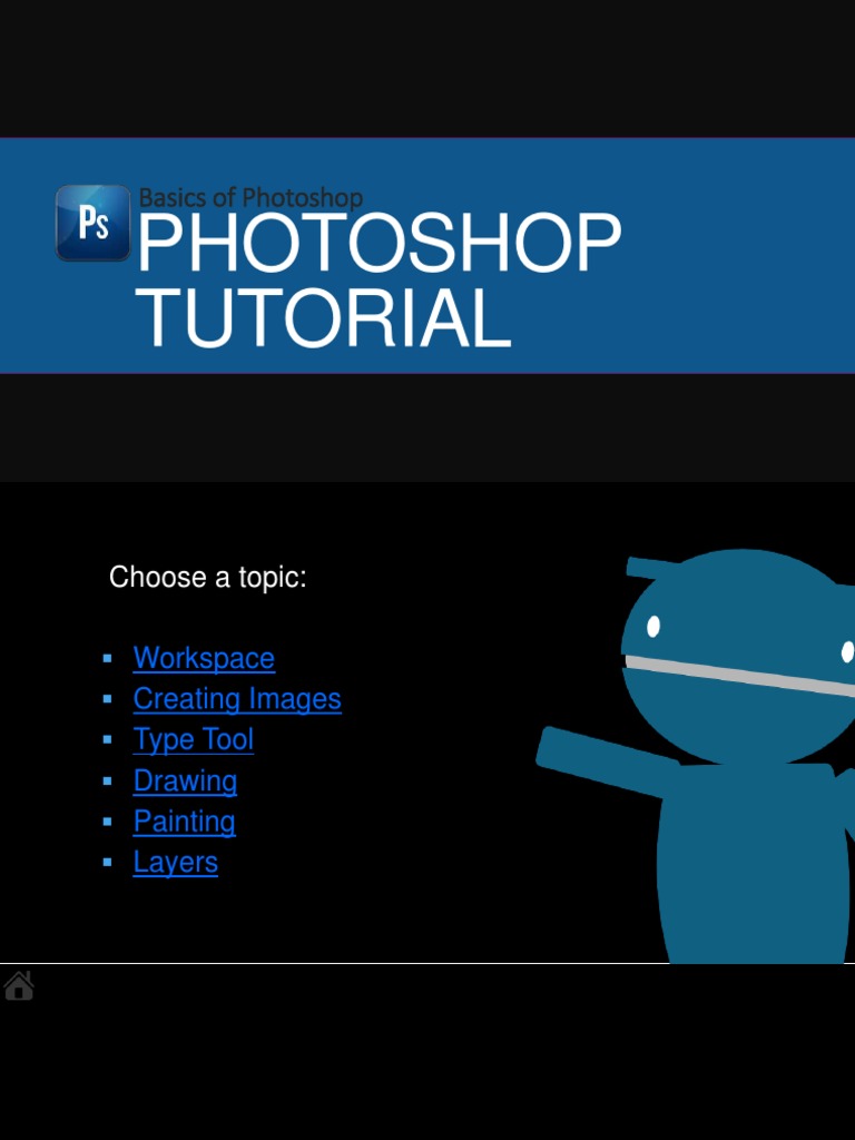 Photoshop Tutorial | PDF | Adobe Photoshop | Image Resolution