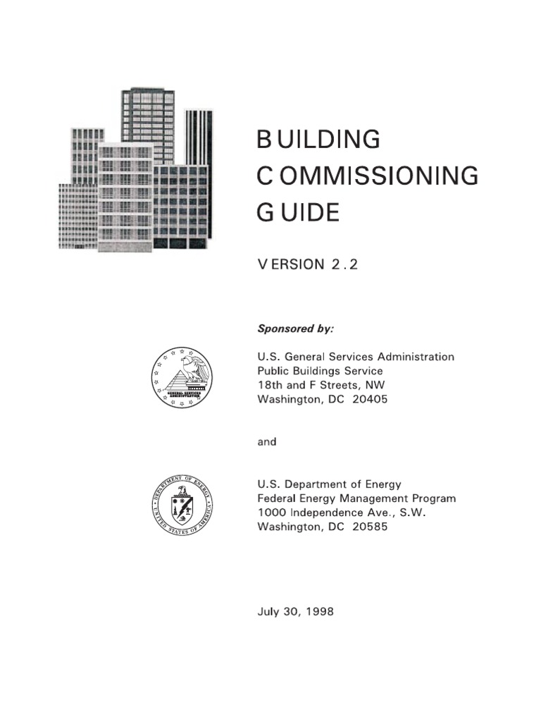 Building Commissioning Guide | PDF | Construction Management ...