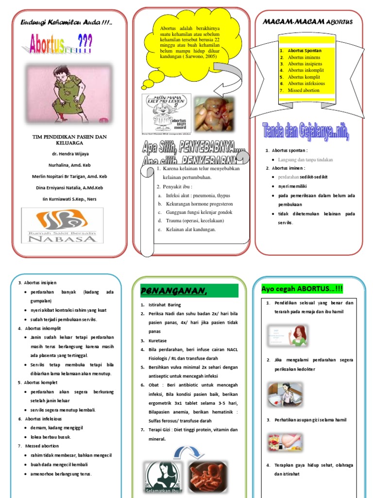 Leaflet Abortus | PDF