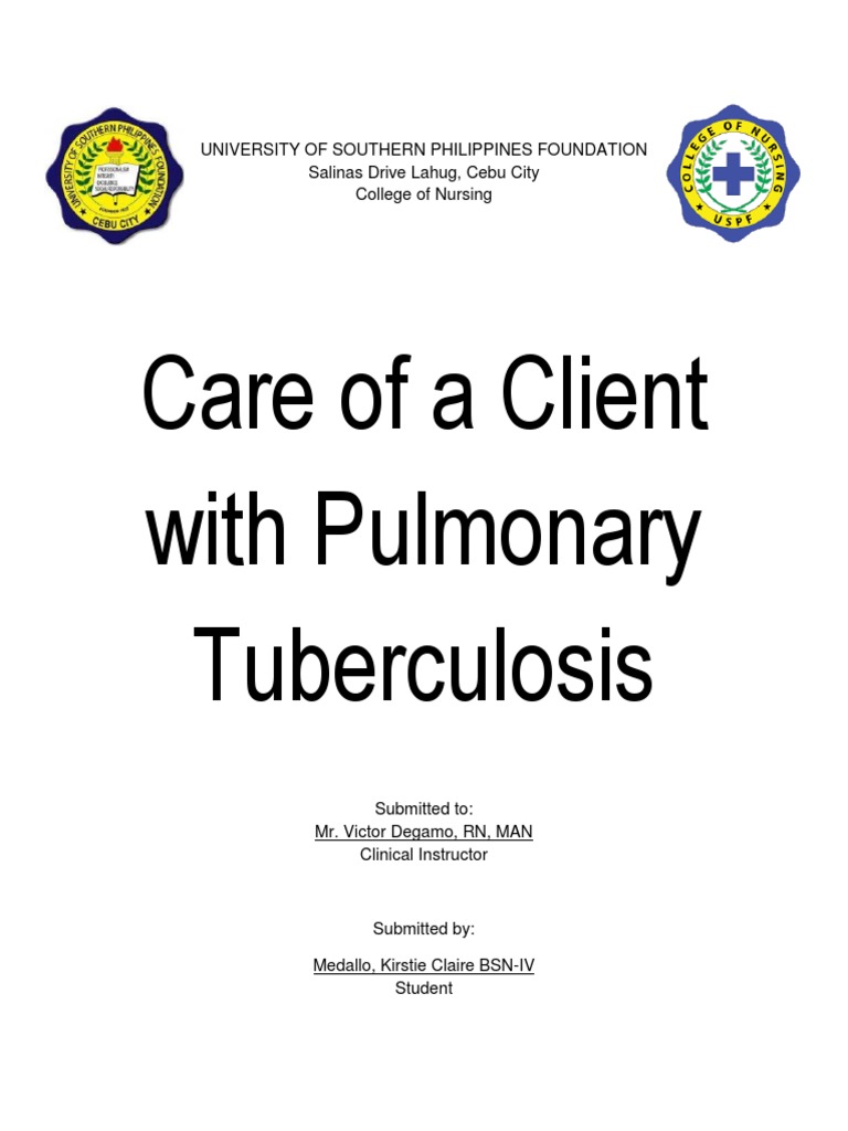 Case Study On Pulmonary Tuberculosis | PDF | Tuberculosis | Anatomy